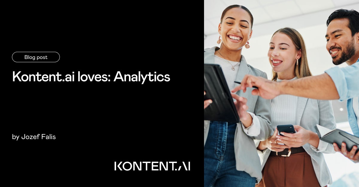 Kontent.ai loves: Analytics | Kontent.ai